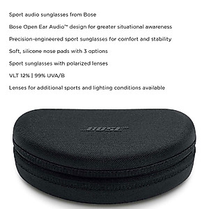 Bose Frames Tempo - Sports Audio Sunglasses with Polarized Lenses & Bluetooth Connectivity – Black