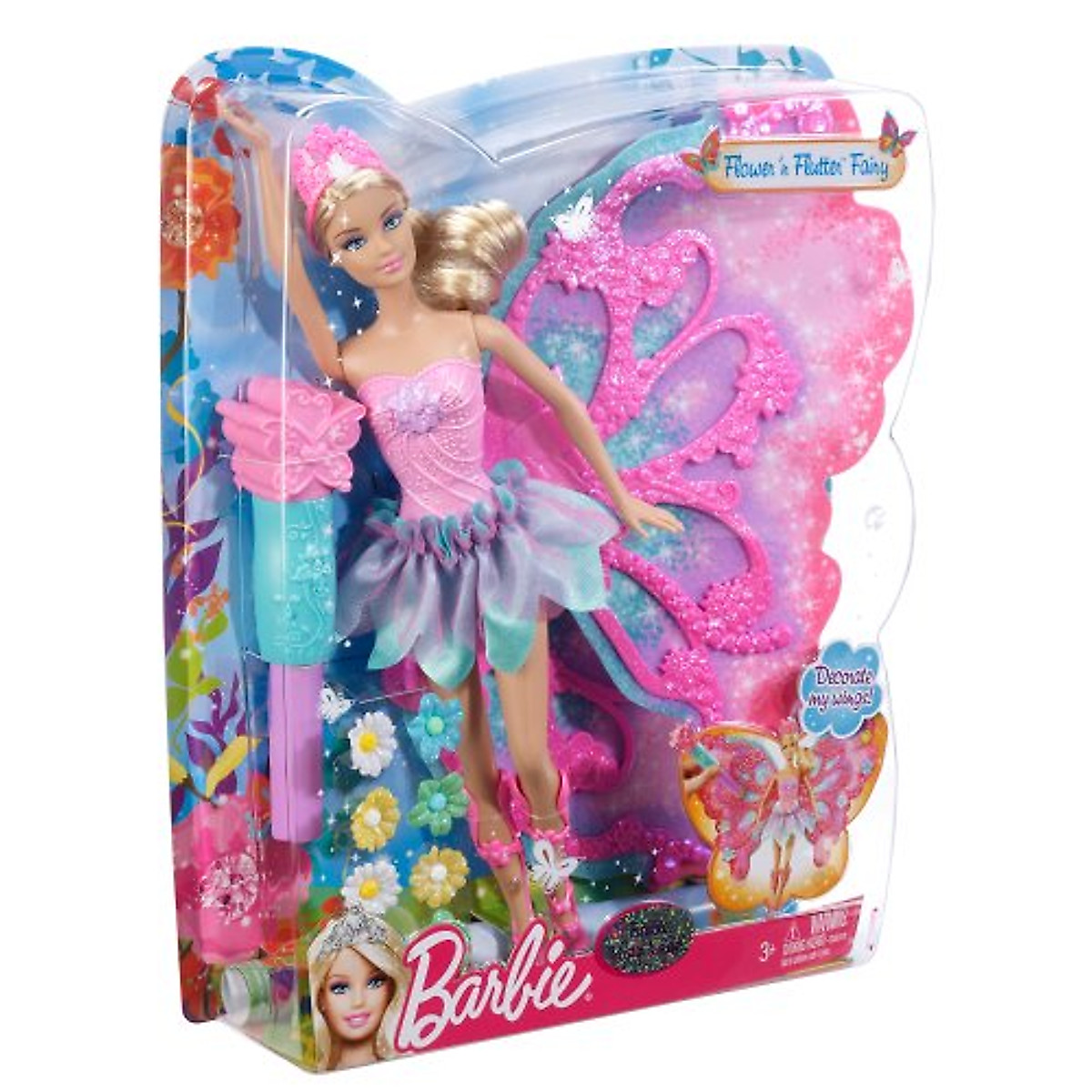 Barbie Flower 'N Flutter Fairy Barbie Doll