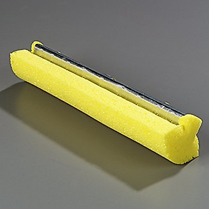 SPARTA Flo-Pac Sponge Mop Roller Mop for Cleaning, 12 Inches, Yellow