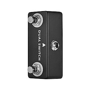 MOSKY DUAL SWITCH Guitar Effect Pedal Dual Footswitch Foot Switch Guitar Pedal