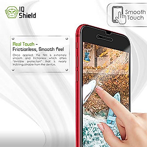 IQShield Screen Protector Compatible with Apple iPhone SE (2020)(2-Pack) Anti-Bubble Clear Film