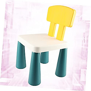 Veemoon Plastic Chairs 1pcs 's Assembled Educational Building Blocks Small Stool Plastic Chair Stool Educational Building Blocks Chair Chair Multifunction Stool Set Puzzle Kidcraft Playset