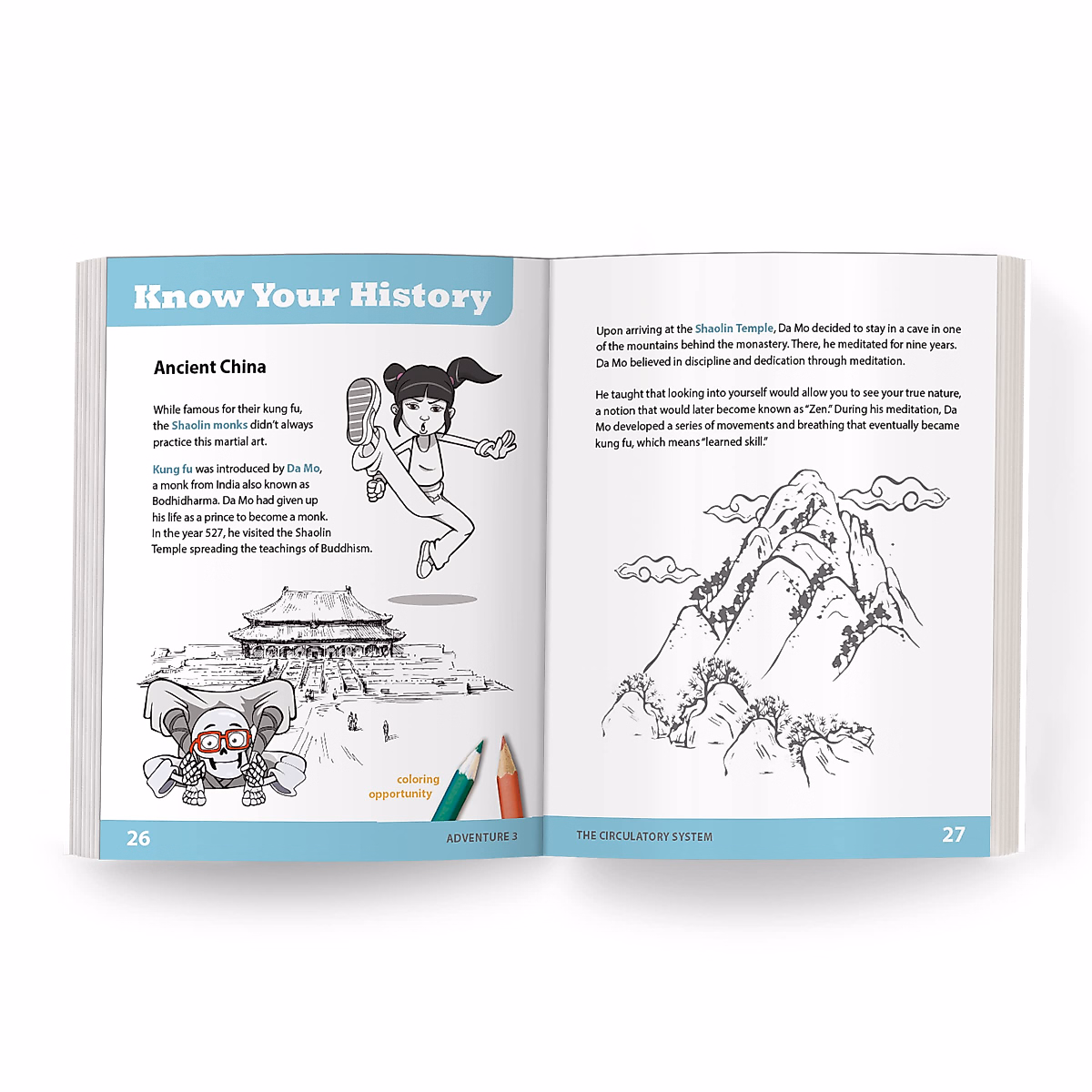Know Yourself - The Circulatory System: Adventure 3, Human Anatomy for Kids, Best Interactive Activity Workbook to Teach How Your Body Works, STEM & STEAM, Ages 8-12 (Systems of the Body)