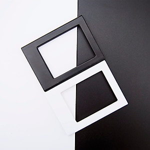 TARASEEL Magnetic Mini Photo Frame with Clear Protective Cover for Polaroid Fujifilm Instax Mini 7s 8 9 11 12 25 50s 70 90 EVO, NONS SL42 SL645 for Office Cabinet Fridge, Pack of 12. (12 Colors)