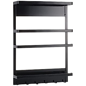 Yamazaki Rack, Steel, Black, One Size