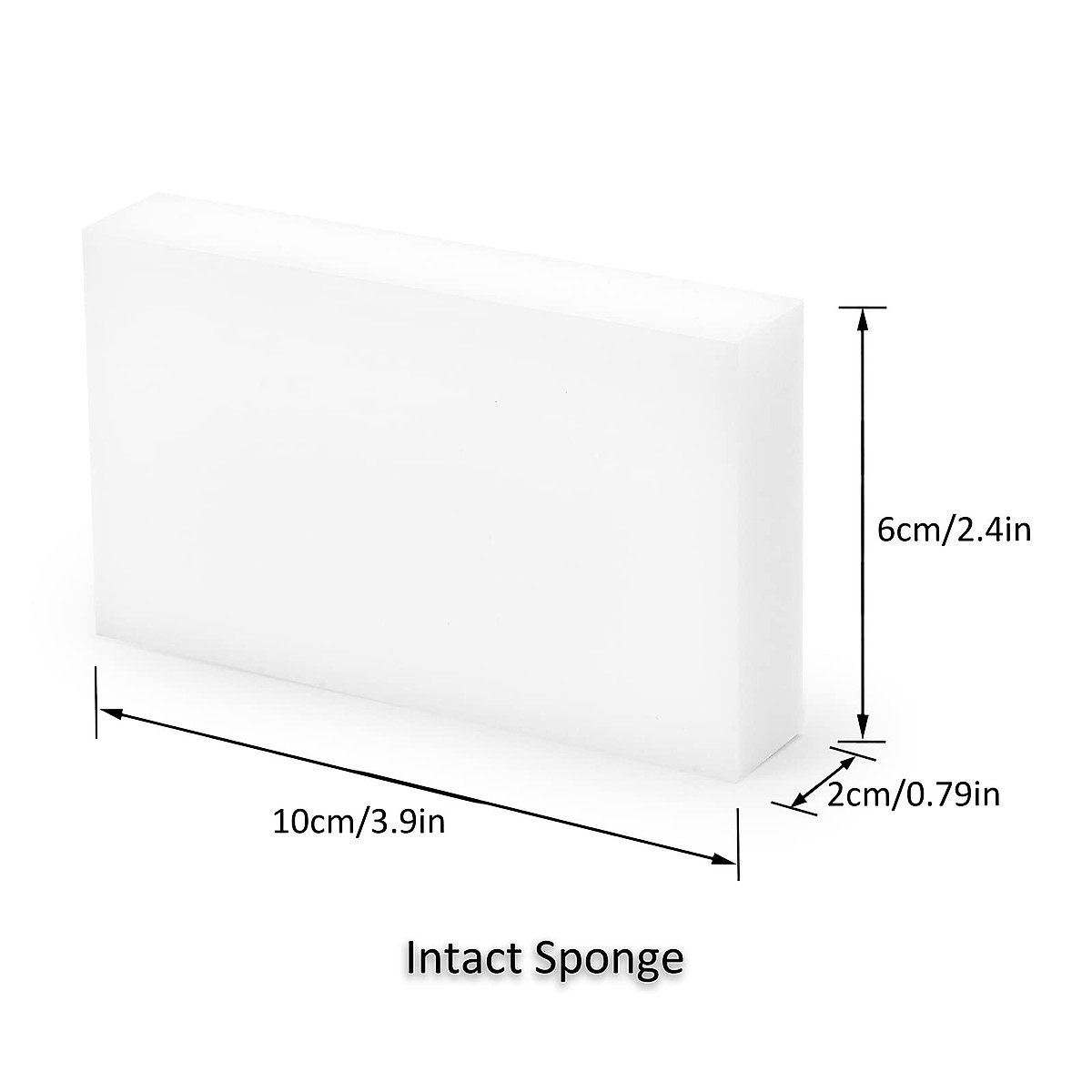 100 Counts Magic Eraser,Multi-Functional Eraser Sponge,Magic Eraser Bathroom,Magic Eraser Bathroom,sponges Kitchen, Sponge for Cleaning