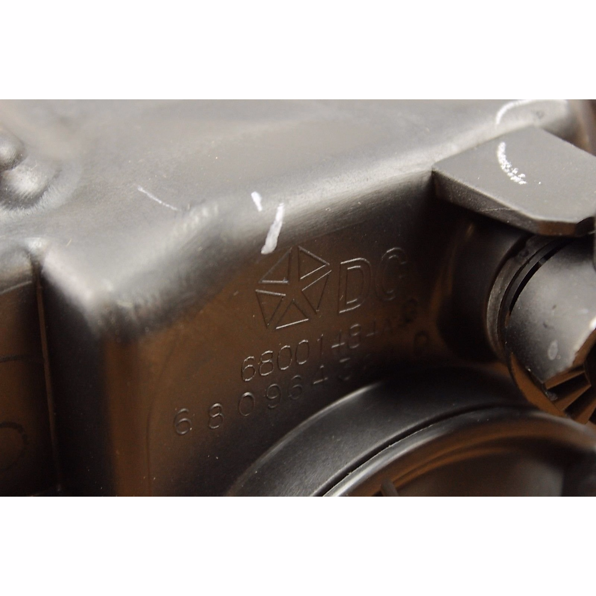 Mopar Dodge Ram 1500 2500 3500 Set Of Black Bezel Halogen Headlights OEM