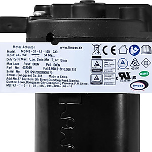 Fromann Limoss 452599 Model MD142-31-L1-135-230 for Power Recliner Lift Chairs Motor Actuator Replacement