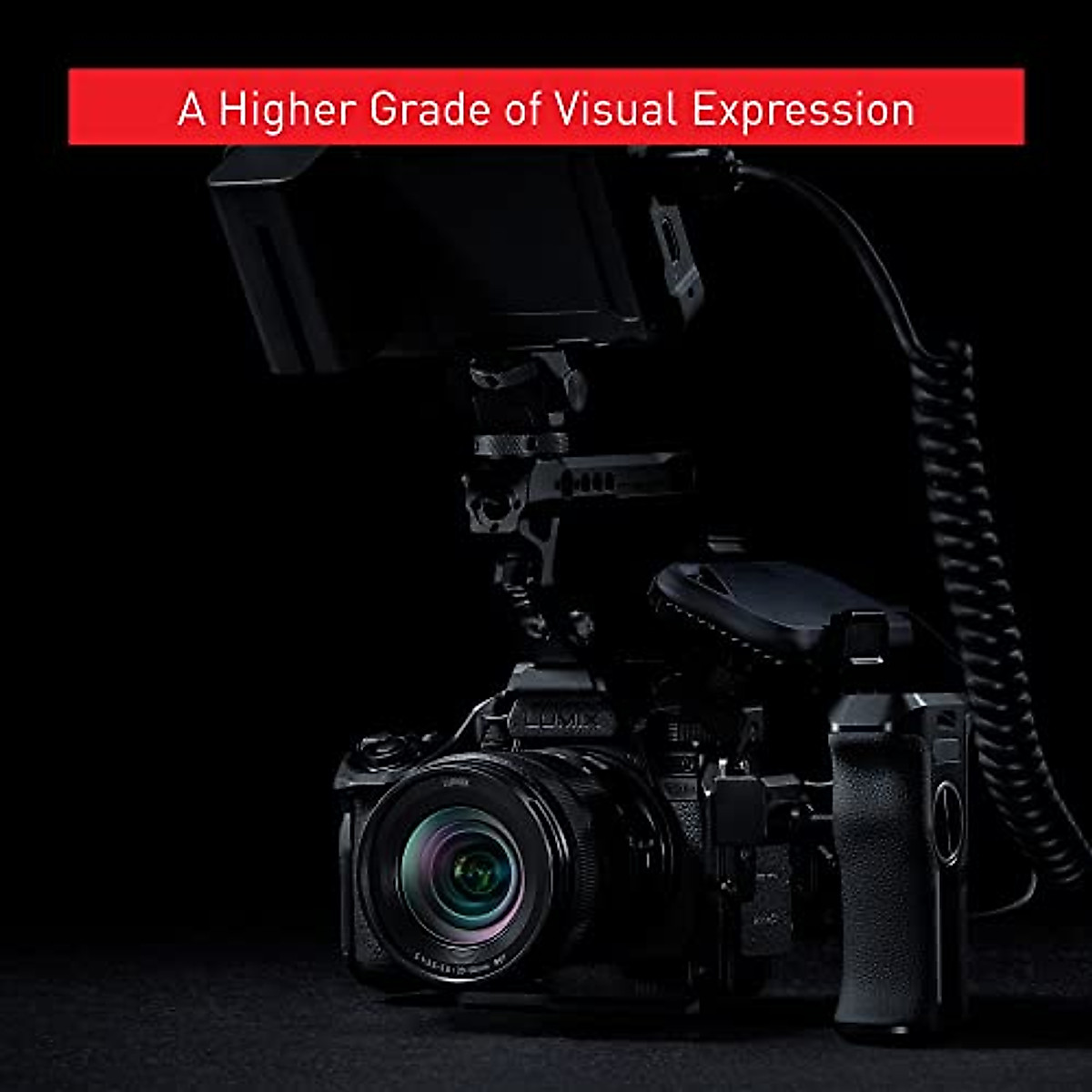 Panasonic LUMIX S5IIX Mirrorless Camera, 24.2MP Full Frame with Phase Hybrid AF, Unlimited 4:2:2 10-bit Recording, 5.8K Pro-Res, RAW Over HDMI, IP Streaming with 20-60mm F3.5-5.6 Lens - DC-S5M2XKK