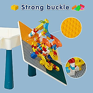 ide·o Toddler Table and Chair Set - Kid Table and Chair Set, Kids Play Table，Playroom Furniture，Kids Table with Storage