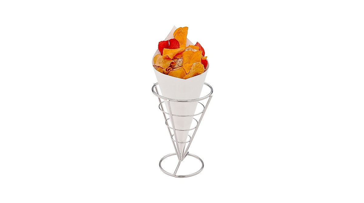Restaurantware Eco-Friendly Food Cones for Appetizers & Fries