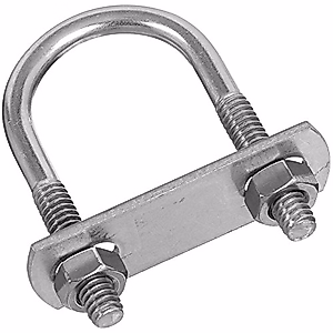 National Hardware N222-422 2193BC U Bolt in Stainless Steel,#132-1/4"x1-1/8"x2-1/4"