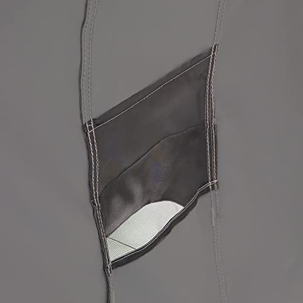 Classic Accessories Ravenna Water-Resistant 86 in. BBQ Grill Cover for Island with Center Grill Head