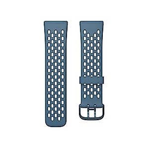 Fitbit Versa 3/sense,sport Band,sapphire/fog Grey,small