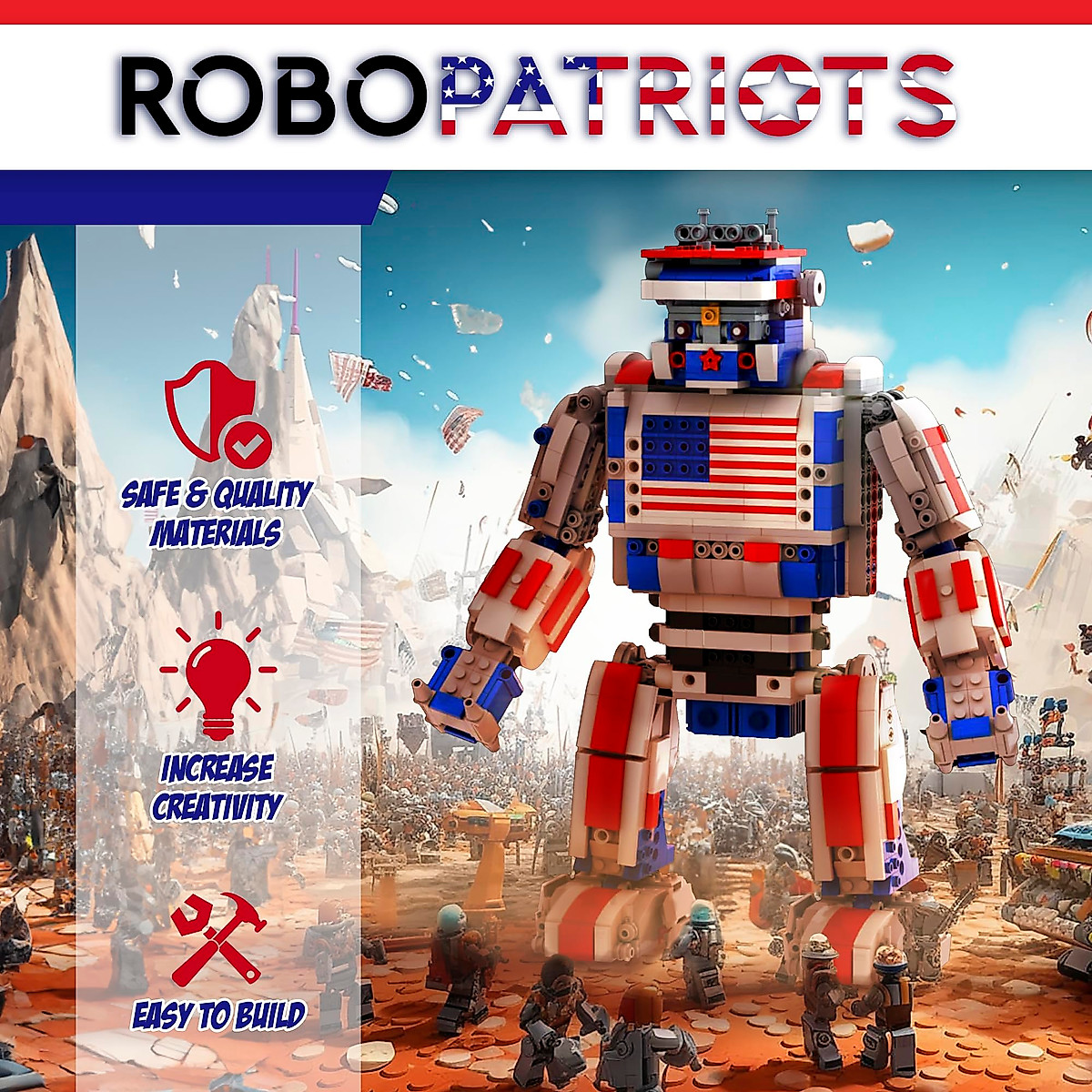STEM Robot Kit, STEM Toys for 7+ Year Old Boys, Transformer Robot Building Kit, STEM Projects for Kids Ages 8-12, STEM Toys for Boys Age 8-12, STEM Legos for Boys Age 8-12, STEM Kits for Kids & Adults