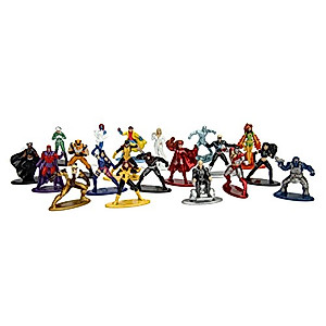 Marvel X-Men 20 Pack Die-Cast Figures, 1.65" Scale Collectable Figurine 100% Metal