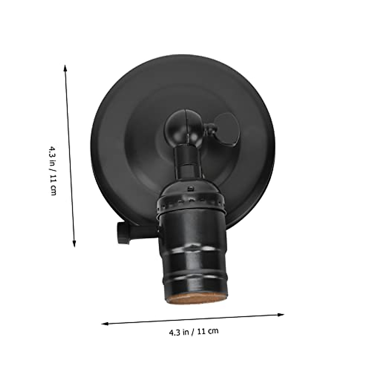 Uonlytech 1pc Wall Lamp Outdoor Solar Lights Decorative Rustic Wall Sconces Outdoor Bulbs Wall Lamp Decor LED Wall Lights Industrial Farmhouse Wall Lamp Home Wall Light Mini Wall Light Lawn