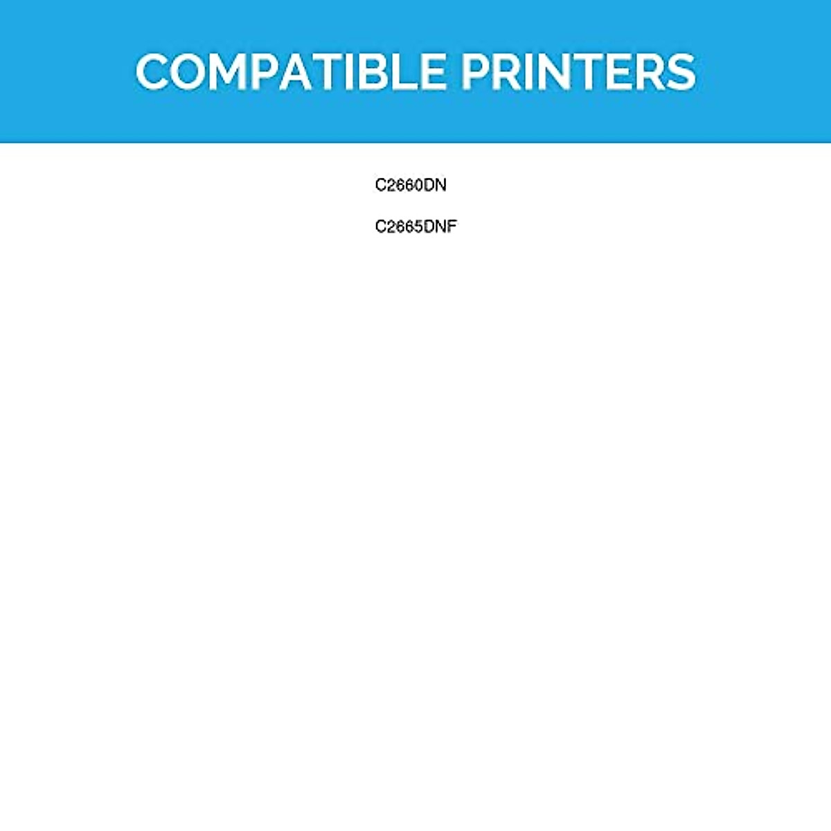 LD Products Compatible 593 Replacement for Dell C2660dn & C2665dnf High Yield Printer Toner Cartridges (2 Black 593-BBBU, 1 Cyan 593-BBBT, 1 Magenta 593-BBBS, 1 Yellow, 593-BBBR, 5-Pack)