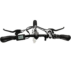 ECOTRIC 20" Folding Electric Bike Ebike 36V/12.5AH Lithium Battery 500W Powerful Rear Motor Step-Through Fat Tire Bicycle Shimano 7 Speed Gear (Black/White) 90% Pre-Assembled