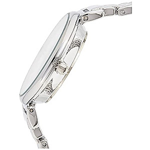 Anne Klein Women's AK/2159SVSV Silver-Tone Bracelet Watch