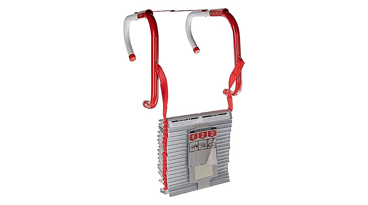 Kidde Fire Escape Ladder 3-Story Rope Extends to 25 Feet Easy Emergency ...