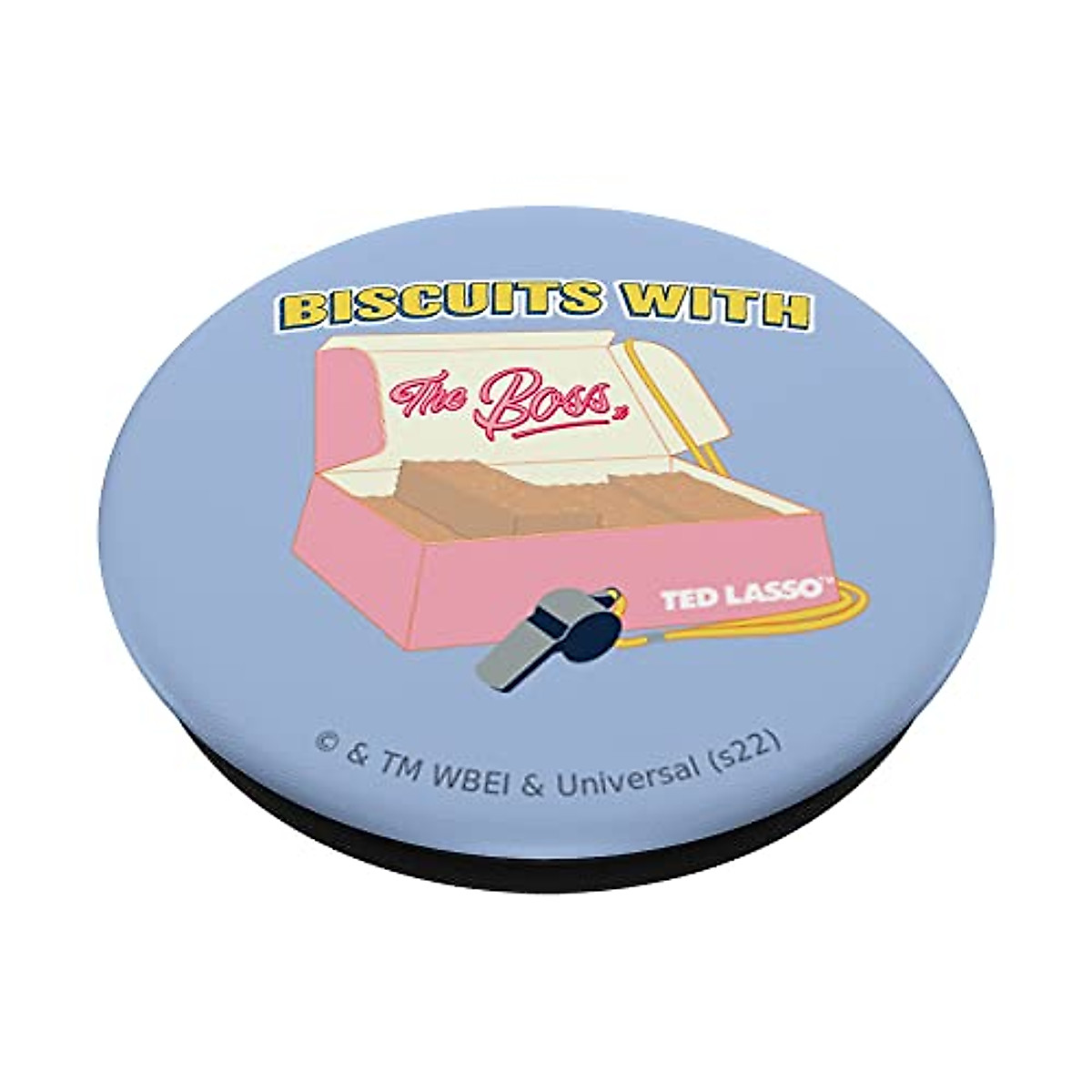 Ted Lasso Biscuits With The Boss PopSockets Swappable PopGrip
