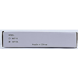 KAMSIN KN7116L 22 Gauge Pneumatic Upholstery Stapler, 3/8-inch(9.0mm) Crown Fine Wire Stapler Gun, 1/4-inch to 5/8-inch(6-16mm) Leg Length Long Nose Upholstery Staple Gun for Upholstering