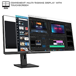 MTG Yama 24 inch, FHD Touchscreen, Office Use All in one PC, Intel Core i5 10th Gen 8GB RAM DDR4, 240GB NVME | 1TB SSD, Webcam, DVD RW, Office 365, Windows 11 Home