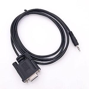 Letotech RS232 DB9 Female to Stereo 2.5mm Plug Cable for gluco Meter Radio Programming Cable (DB9#3) (DB9#3)