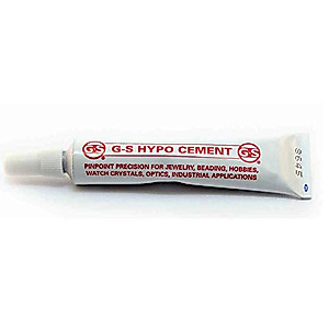 G-S Hypo Crystal Cement Glue Rhinestone Watch Crystal Craft Jewelry Gem, Hobbies