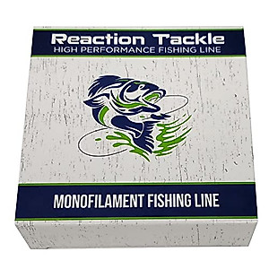 Reaction Tackle Monofilament Fishing Line Hi Vis Green 50/330