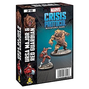 Atomic Mass Games Marvel: Crisis Protocol Red Guardian & Ursa Major Character Pack - Winter Guard Powerhouses, Tabletop Superhero Game, Ages 14+, 2 Players, 90 Minute Playtime, Made