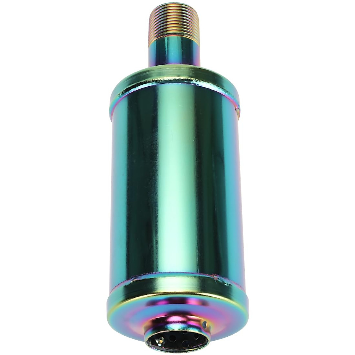 GREHUA Upgrade Exhaust Muffler Silencer for Non Hemi Predator 212cc 196cc GX160 420cc GX390 CT200U BT200X KT196 Baja Massimo MB200 98cc CT100U CC100X Mini Bike Go Kart Parts with Heat Shield Wrap Roll