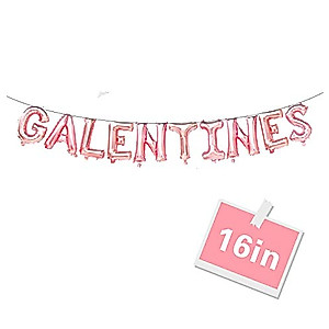 Valentine's Day Balloon Decorations, Galentine's Day Decor,Valentine's Day Balloon Banner, Valentine's Day Supplies, Galentine's Day Decorations
