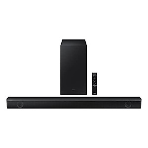 SAMSUNG QN65S95BAFXZA 65" Quantum OLED HDR UHD 4K Smart TV with a HW-B550 2.1ch Soundbar and Subwoofer with Dolby Audio (2022)