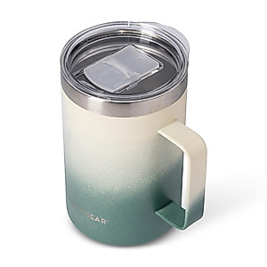 Hydragear Roast Double-Wall Insulated Stainless Steel Mug - 17 Oz - Green Ombre