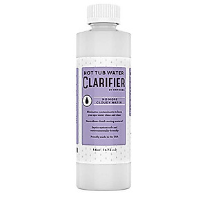 Impresa Hot Tub Water Clarifier - 16 oz - Concentrated Spa Cleaner to Eliminate Contaminant, Debris, and Other Residue - No More Cloudy Water Chemicals