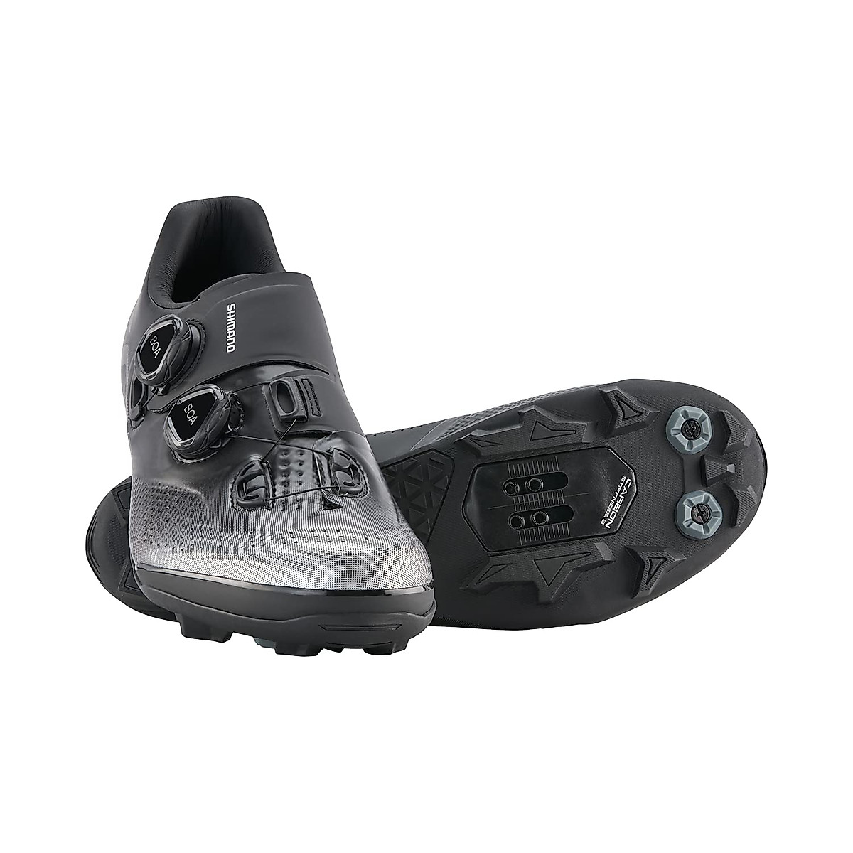 SHIMANO SH-XC702 Competition-Level Men's Off-Road Racing Shoe, Black, 11.5-12