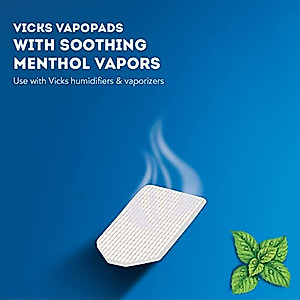 Vicks Soothing Vapors Replacement Pads, White