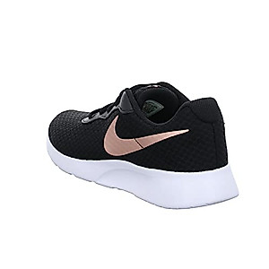 NIKE Women's Low-Top Sneaker, Black MTLC Red Bronze Barely V, 9