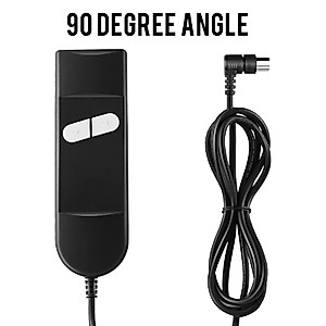 Enmja Lift Chair or Power Recliner Hand Control, 2 Button 5 pin Universal Lift Chair Remote Replacement for Okin Lazboy Action Limoss Pride Catnapper