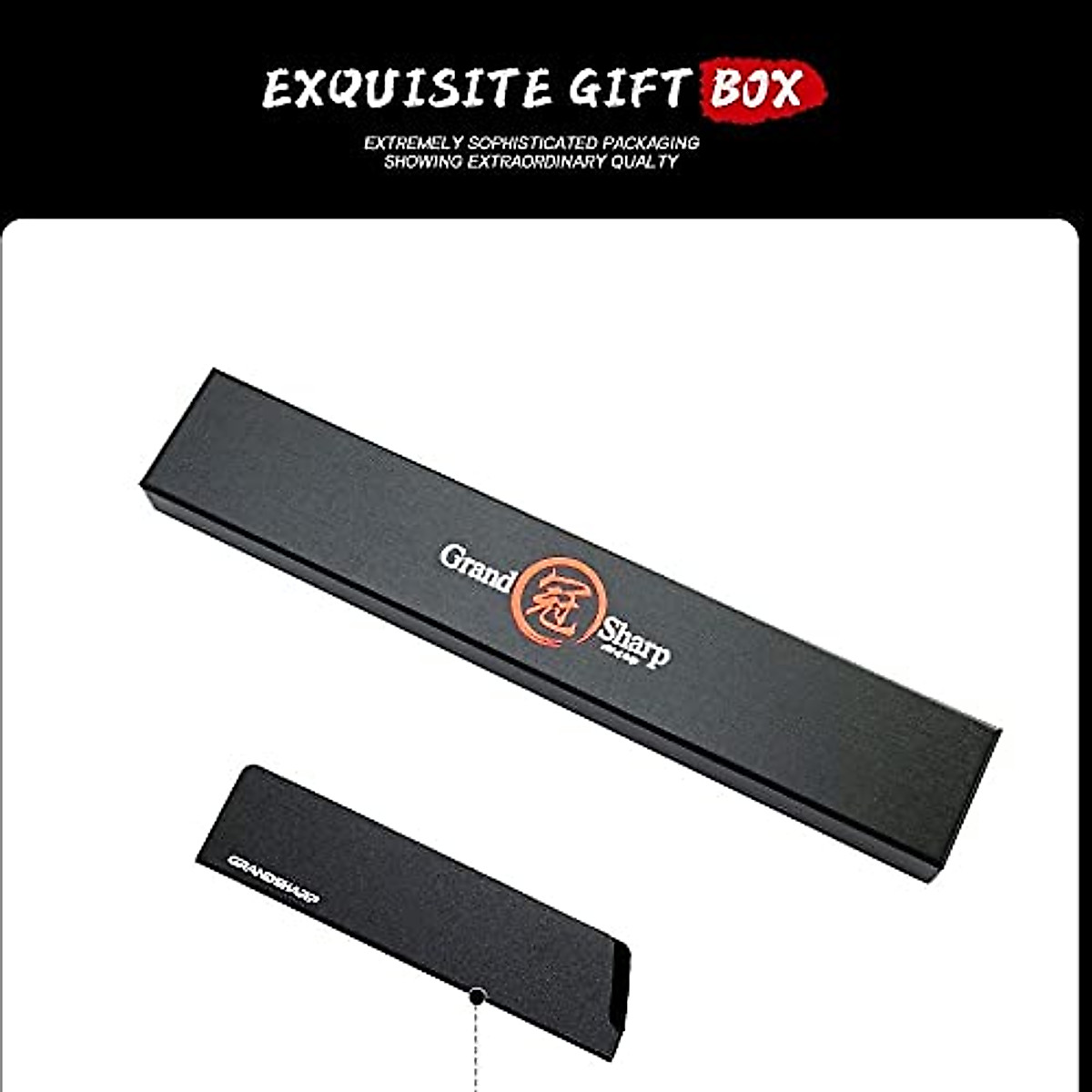 High Carbon Steel 8 Inch super Sharp Chef's Knife for Multifunctional Uses