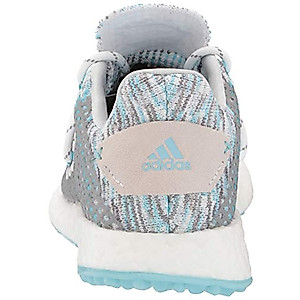 adidas Women's W Crossknit DPR Golf Shoe, White/Hazy Sky/Grey, 7.5 US