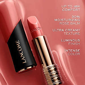 Lancôme L'Absolu Rouge Hydrating Cream Lipstick - Smudge-Resistant & Luminous Finish - Up To 18HR Comfort - 355 Rose Cocktail