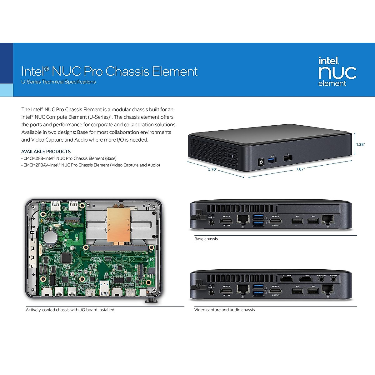 Intel NUC Mini PC Mini Computer Desktop, 8th Gen Intel Core i7-8665U Processor with Intel vPro Technology,4 Cores,8 Threads,up to 4.90 GHz,Windows 11 Pro（ 8GB RAM 1TB SSD）