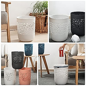 UPKOCH Trash Bin Trash Cans Garbage Cans Trash Cans Large Garbage Can, Waste Paper Basket Trash can Room Decor for Teen Girls Bathroom Trash Can, Trash Bin Trash Bin Trash Bin Trash Cans
