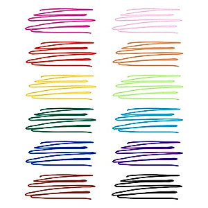 Tulip Fashion Markers 26662 Mkr 12Pk Fine Writers, As Detailed