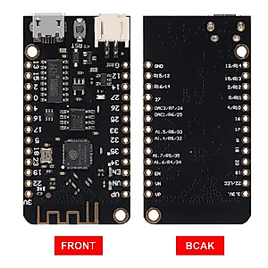 AITRIP 3PCS LOLIN32 ESP32 Lite V1.0.0 WiFi Bluetooth Micro USB Development Board 4MB Flash 500mA CH340 CH340G Lithium Battery Connector ESP32 Compatible with Arduino