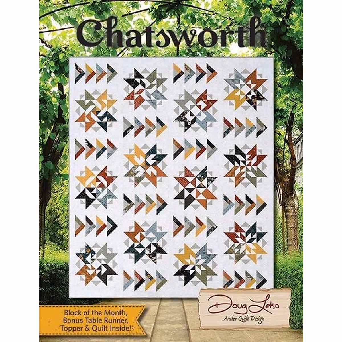 Antler Quilts Design Chatsworth BOM 12 Months AQD0419