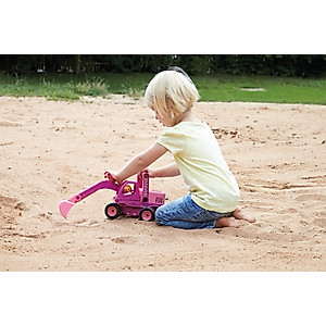 Lena Eco Active Princess Pink Toy Excavator Truck is a Eco Friendly BPA and Phthalates Free Toy Manufactured from Premium Grade Resin and Wood